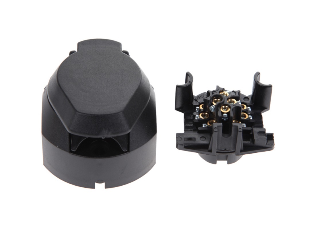 13 PIN TOWING PLUG & SOCKET TOW CONECTION CAR TRAILER CARAVAN HORSEBOX ...