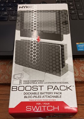 Brand New Boost Pack - Dockable Battery Pack For Nintendo Switch - Nyko ...