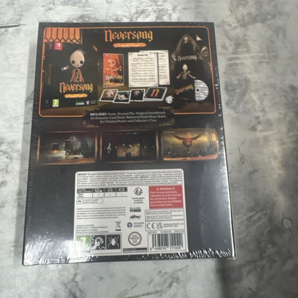 Neversong Collector's Edition Nintendo Switch New Sealed EU version US ...