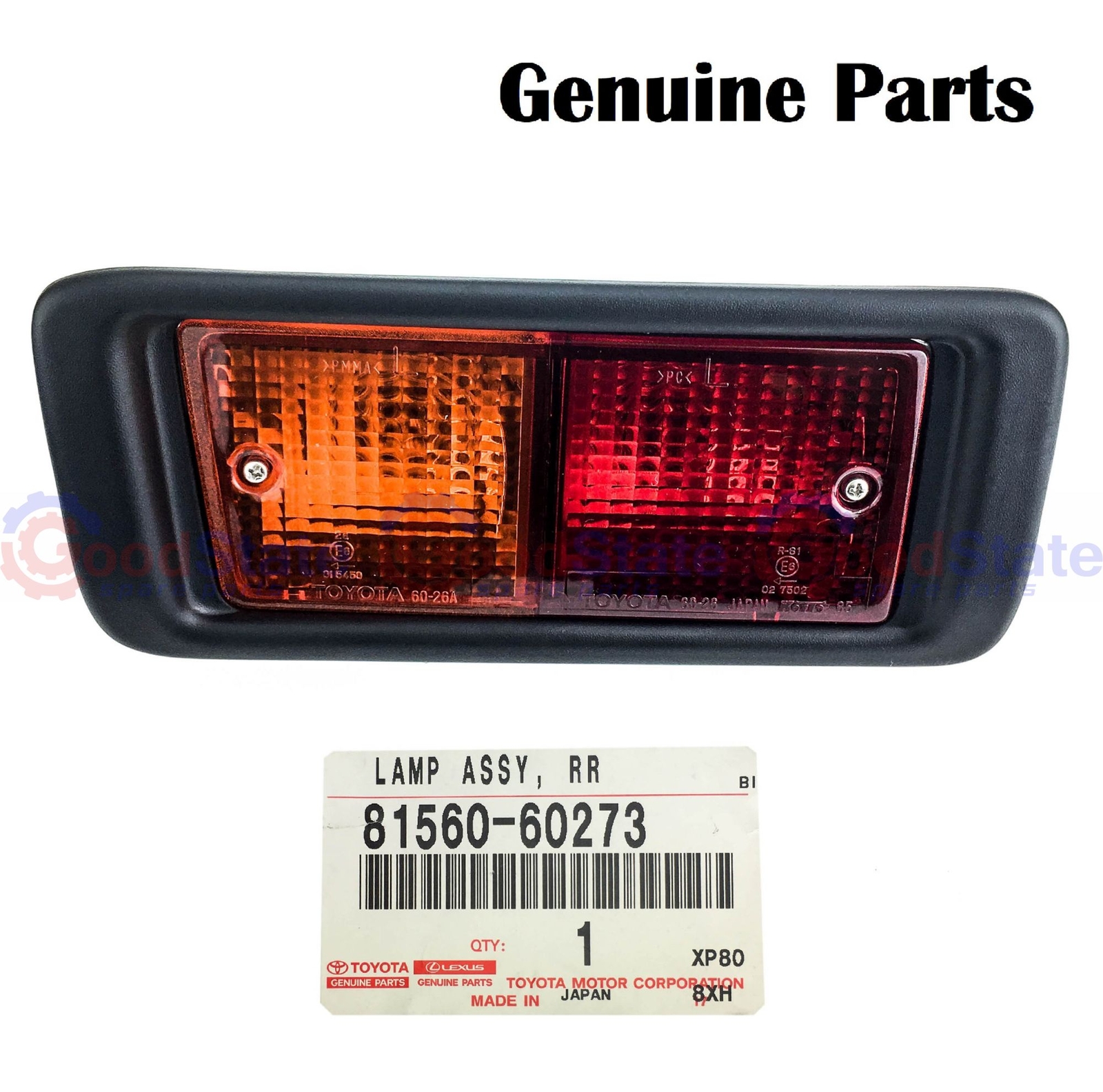 GENUINE Toyota Landcruiser 70 series Troopy Bumper Lamp Tail Light Kit ...