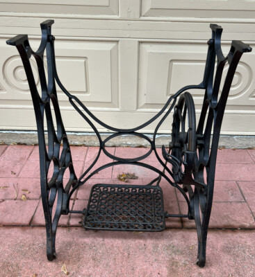 Furniture - Cast Urn Sewing Machine Base