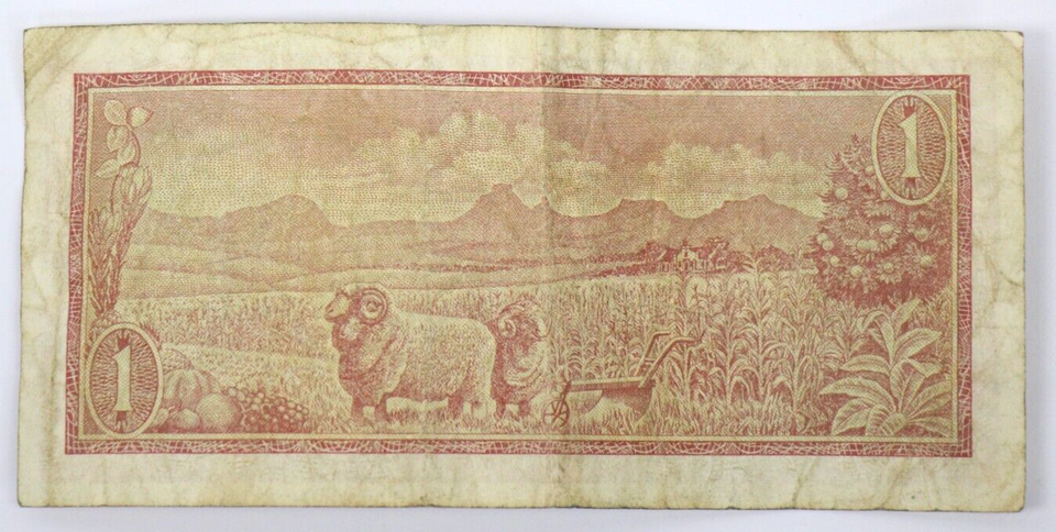 1975 South African Reserve Bank 1 Rand Paper Currency Banknote | eBay