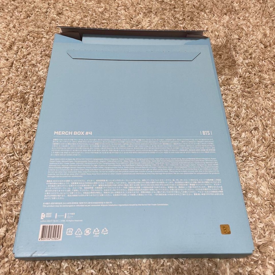 BTS MERCH BOX #4 ARMY Membership Official MERCH PACK Full Set K-POP | eBay