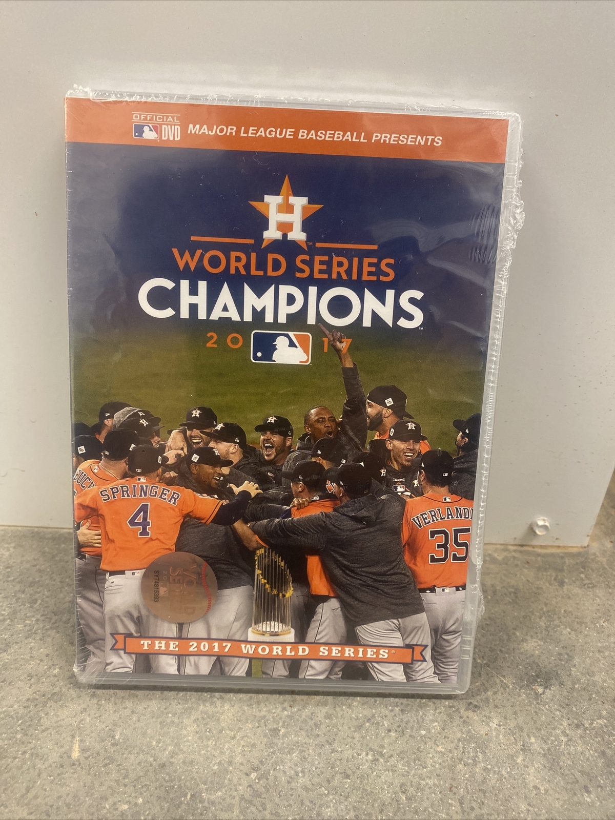 OFFICIAL 2017 WORLD SERIES FILM HOUSTON ASTROS CHAMPIONS New Sealed DVD ...