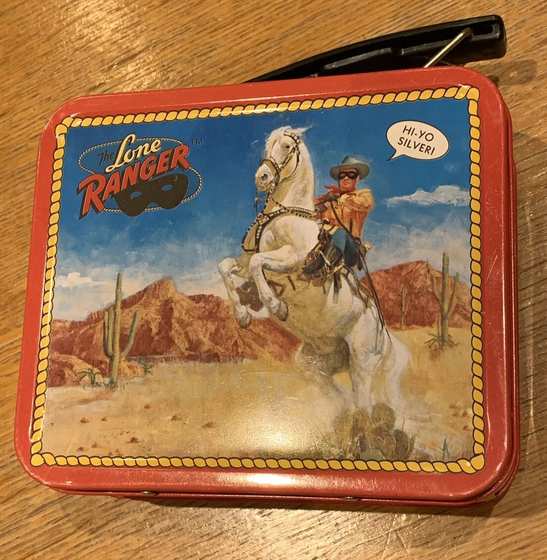 1994 Fossil watches The Lone Ranger Lunchbox and bandana, NO WATCH | eBay