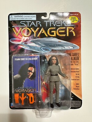 VINTAGE Star Trek B'Elanna Torres as Klingon U.S.S. Voyager Playmates ...