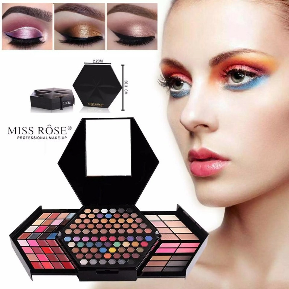 All In One Makeup Kit 130 Colors Gift Box Eyeshadow Set 8 Types Make-Up ...