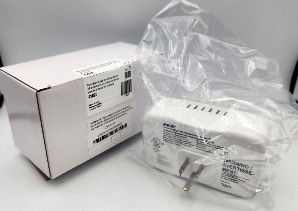 JASCO Plug-In Fluorescent Light and Appliance Module (ZW4101) for sale ...