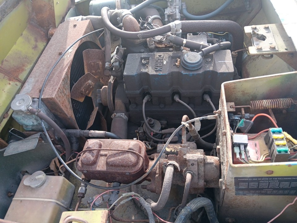 Clark Aircraft Towing Tug Model GT50 Engine Runs On Propane | eBay