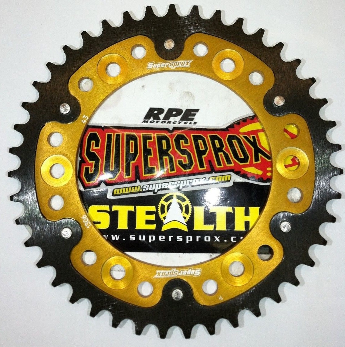 2004-2005 Honda CBR1000RR RK GXW Gold 520 SuperSprox Chain and ...