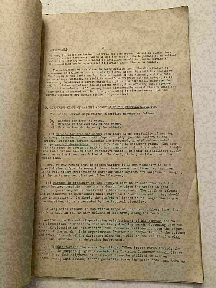 KJ) Original World War I United States Army AEF France 1917 Marches ...