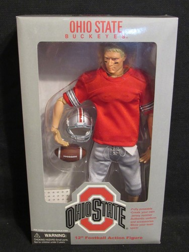 Ohio State OSU 12" Football Player 1/6 Scale Dragon MIB Q108 | eBay