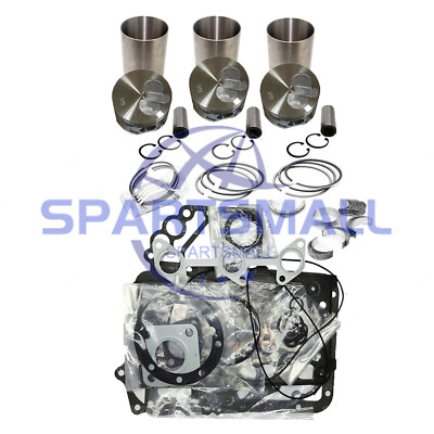 For ISUZU Engine 3KC1 Overhaul Rebuild Kit Hitachi EX12 EX15 EX20 EX30 ...
