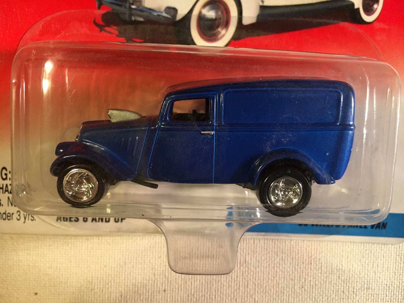 Johnny Lightning Custom Woodys & Panels Deep Blue 1933 '33 Willys Panel ...