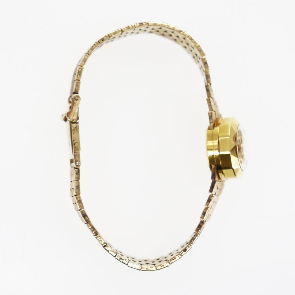 Rolex Used Ladies Watch Chameleon Orchid 18K Yellow Gold Vintage 1956 # ...