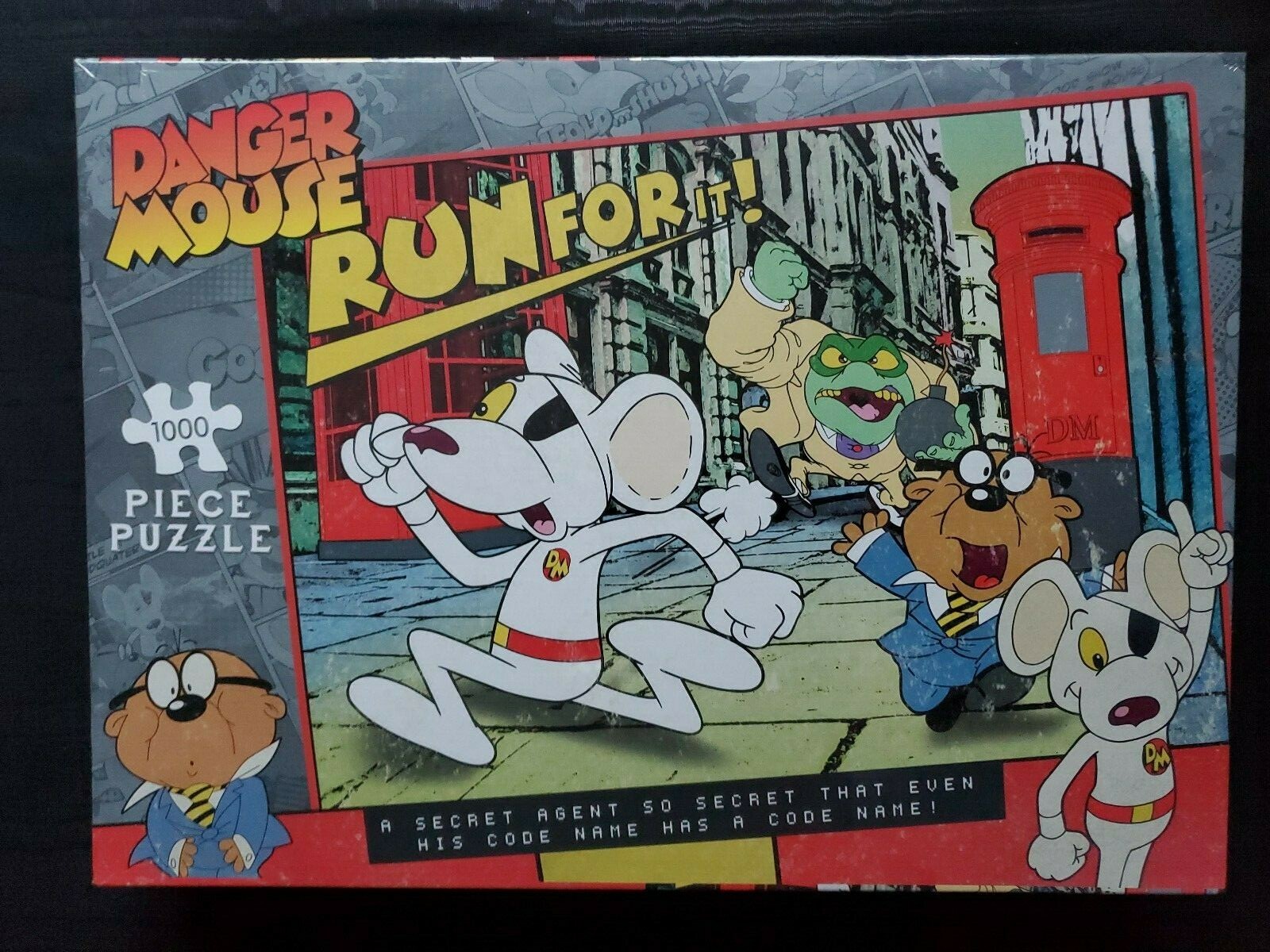 Paul Lamond Games - DANGER MOUSE: RUN FOR IT! - 1000 piece jigsaw ...