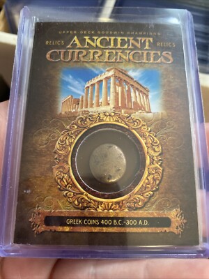 2019 Goodwin Champions “Ancient Currencies” Relic (Greek Coins - #AC-5 ...