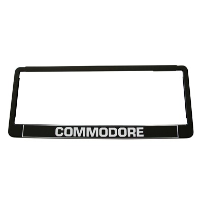 Commodore Polymer Number Plate Frame. Suit 6 digit number plates. | eBay