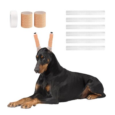 Doberman Ear Posting Kit - Stand Up Tool with Tape for Pinscher Dogs ...