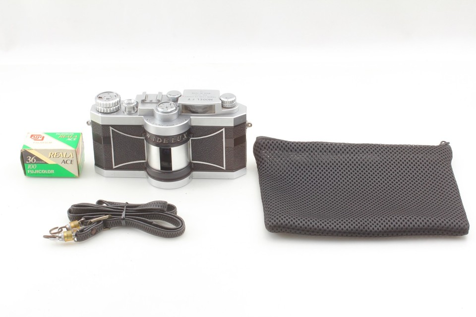 w/Strap [Almost MINT] PANON WIDELUX FV Panoramic Wide 35mm Film Camera ...