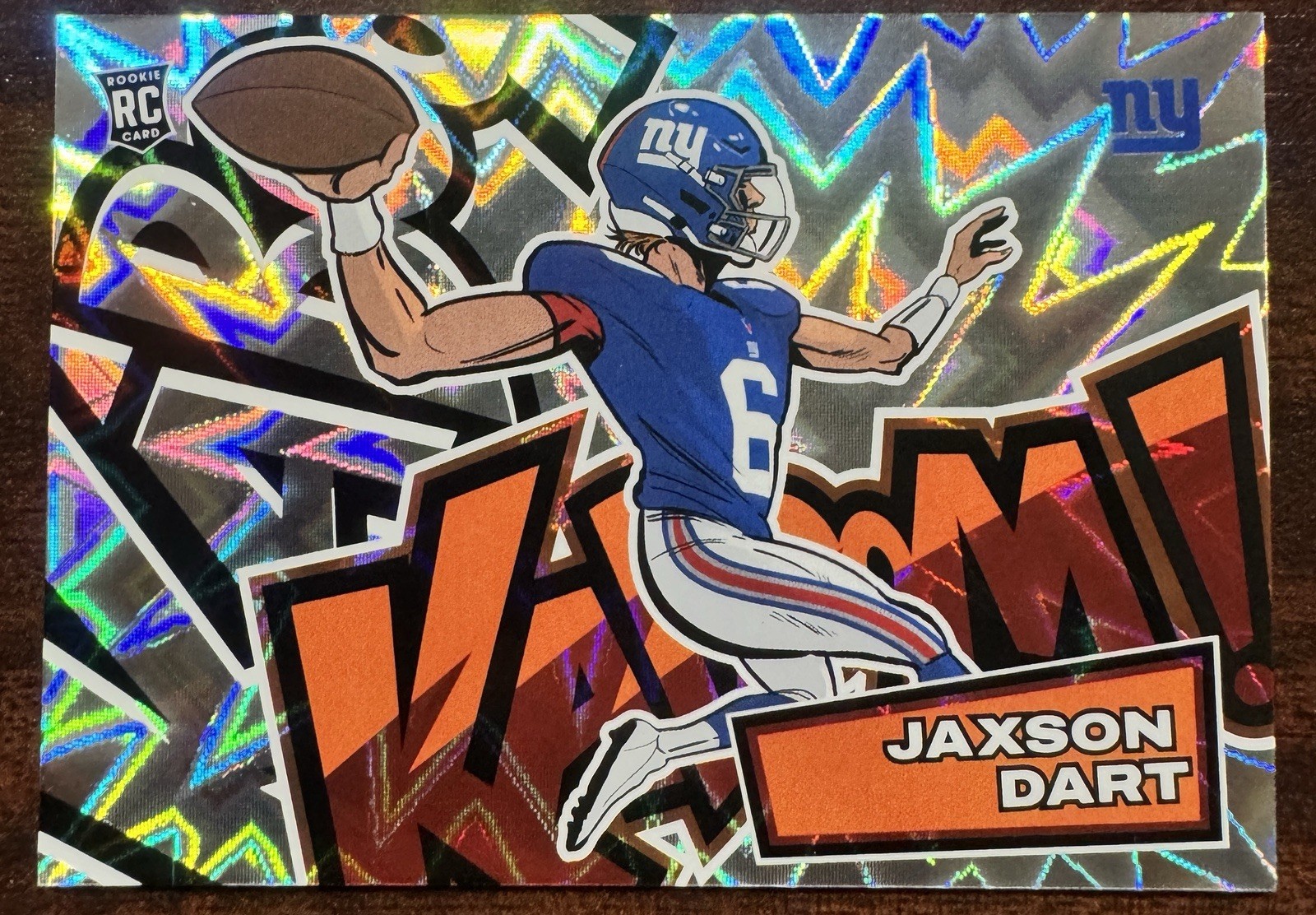Jaxson Dart 2025 Absolute #34 Kaboom! Horizontal /(SSP) Price Guide ...