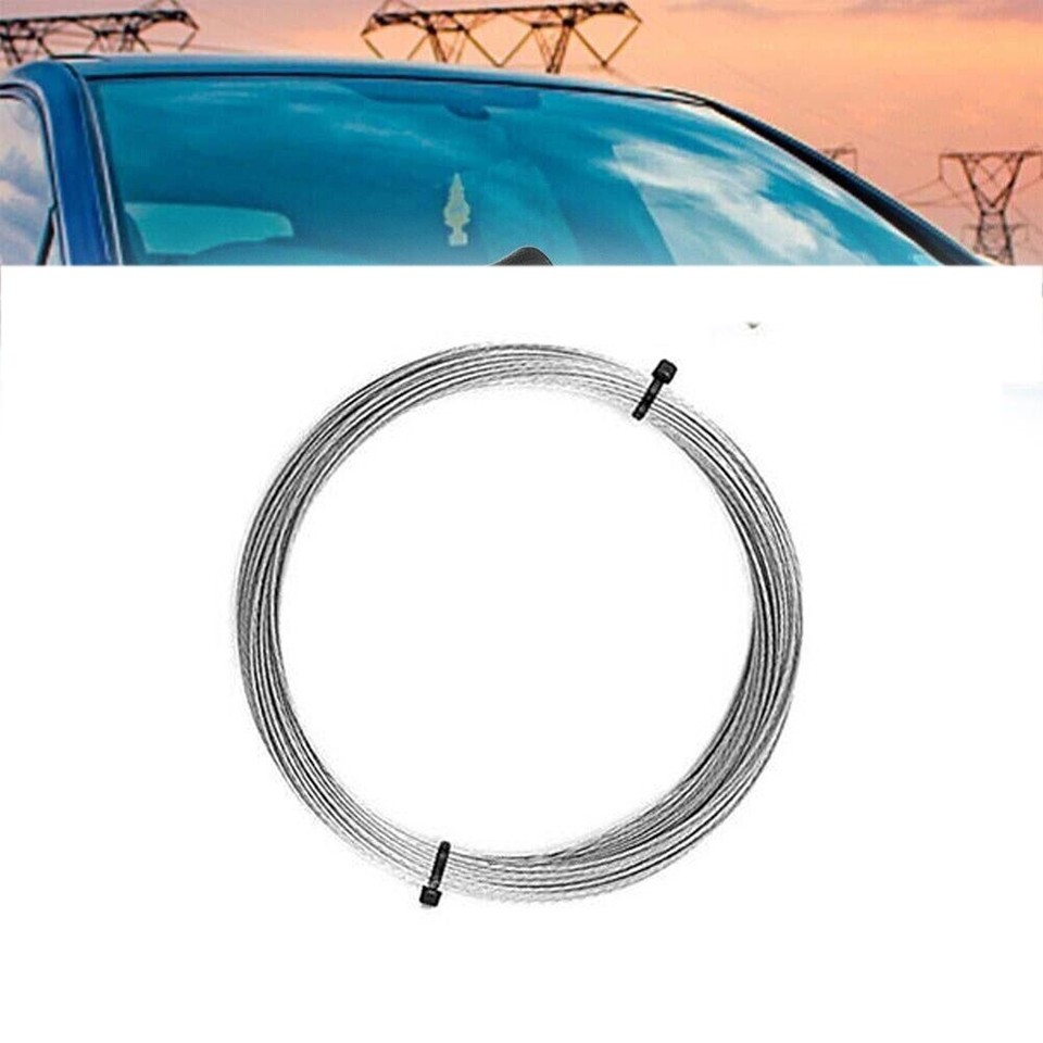 Quick and Efficient Car Windshield Polyurethane Removal Tool Steel Wire ...