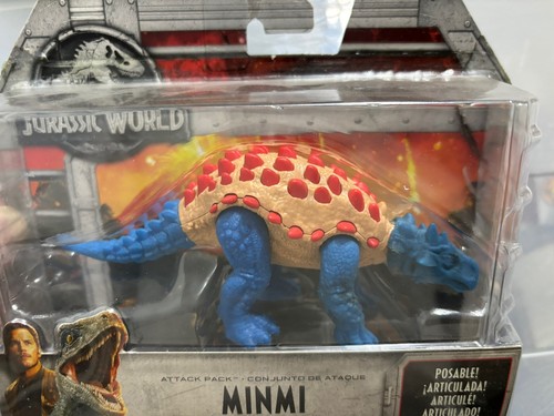 Prototype Testshot Jurassic World Minmi 2018 Mattel Attack Pack Fallen ...