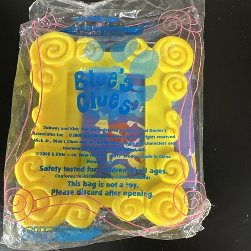 SKIDOO FRAME Toy Blue’s Clues Best Friends Nick Jr. Subway Viacom 2000 ...