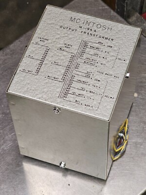 MCINTOSH MI-60 6550 KT-88 TUBE AMPLIFIER OUTPUT TRANSFORMER (WORKS ...