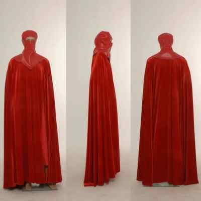 HOT Star Wars Red Royal Guard Cosplay Costume Robe Carnival Uniform ...