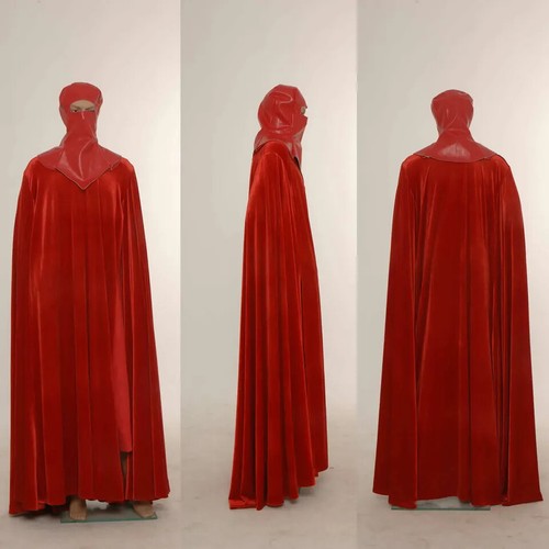 HOT Star Wars Red Royal Guard Cosplay Costume Robe Carnival Uniform ...