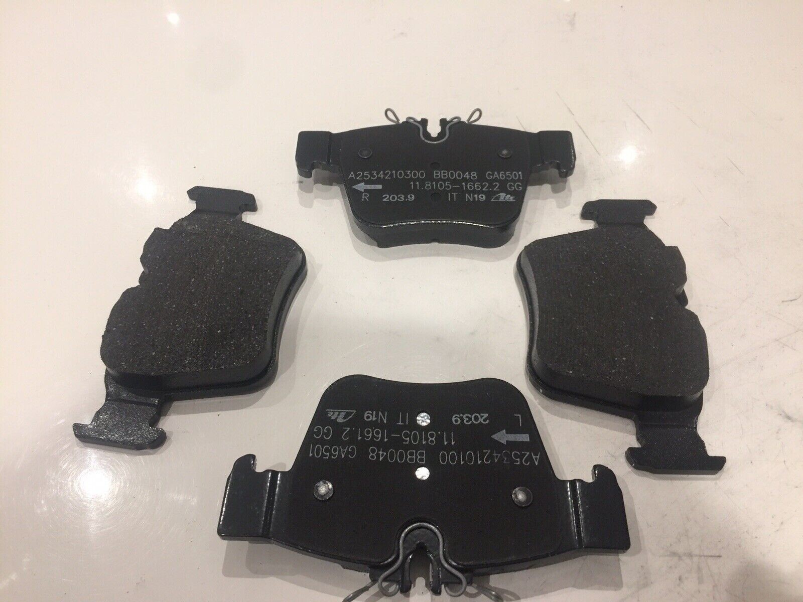 Mercedes-Benz W253 GLC W205 Rear Brake Pads Genuine A0004207803 for ...