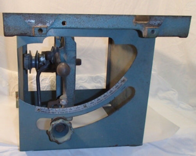 Vintage American Mach & Tool Co. 1950s Cast Iron Table Saw | eBay