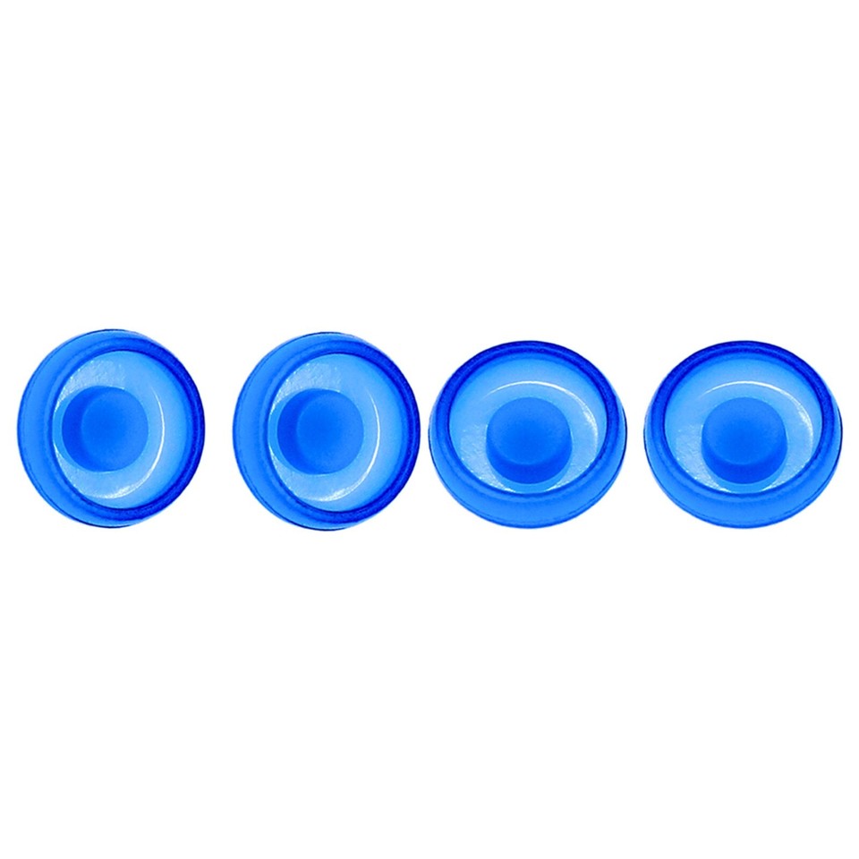 4Pcs US Dental Locator Male Caps Overdenture Retention Cap Inserts Bule ...