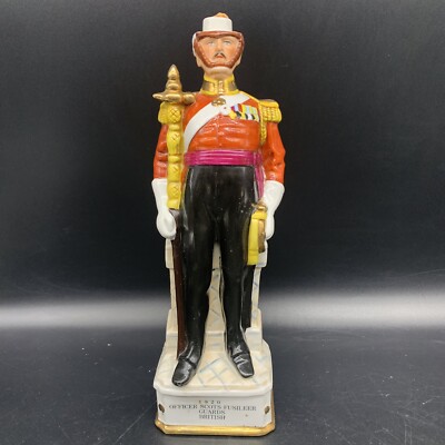VTG 1971 Arnart Officer Scots Fusileer Guards 1820 British 13" Decanter ...