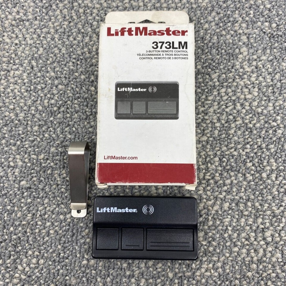 OEM Liftmaster 373LM 3 Button Garage Door Remote Control (Pack of 2) | eBay