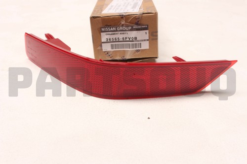 265656FV0B Genuine Nissan REFLEX REFLECTOR ASSY-REAR,LH 26565-6FV0B | eBay