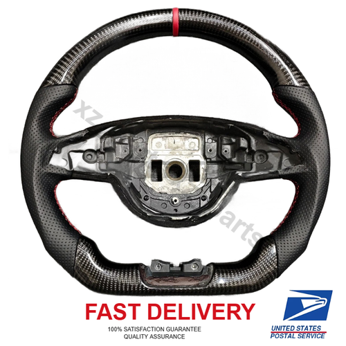 For Mercedes-Benz AMG Carbon Fiber Steering Wheel C63 C43 SLC GLC GLE ...