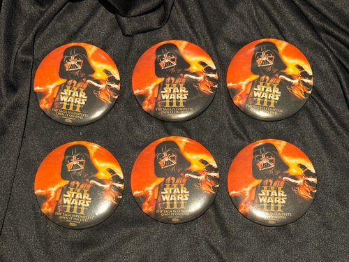 Star Wars Episode III: Revenge Of The Sith pin button DVD Release promo ...