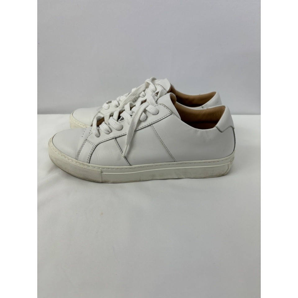 Greats Royale Sneakers White Leather Size 8.5 Lace Up Quiet Luxury Made ...