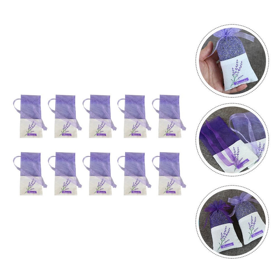 22pcs lavender satchel Cedar Sachets Bags Scented Sachets Gauze Muslin ...