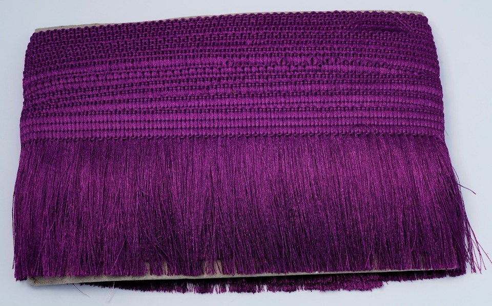 2Y 4 IN Silky Feather Fringe Trimming Braid Wedding Embellish Lace ...