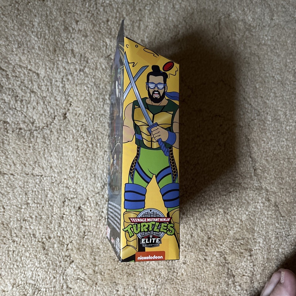 WWE X TMNT ELITE Series 2 Seth Rollins / Leonardo RARE Action Figure ...