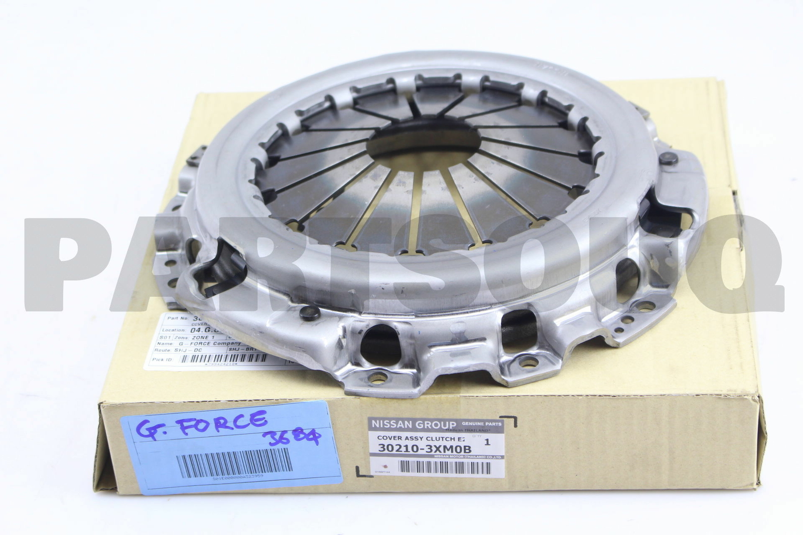 302103XM0B Genuina Nissan CUBIERTA ASI-EMBRAGUE 30210-3XM0B | eBay