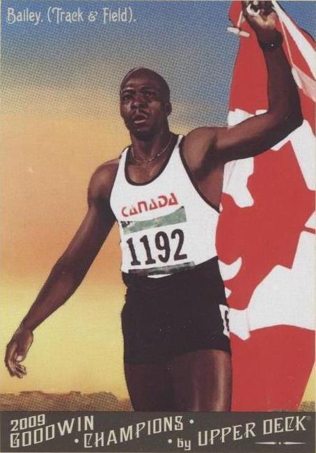 2009 Upper Deck Goodwin Champions - Donovan Bailey #14 (RC) for sale ...