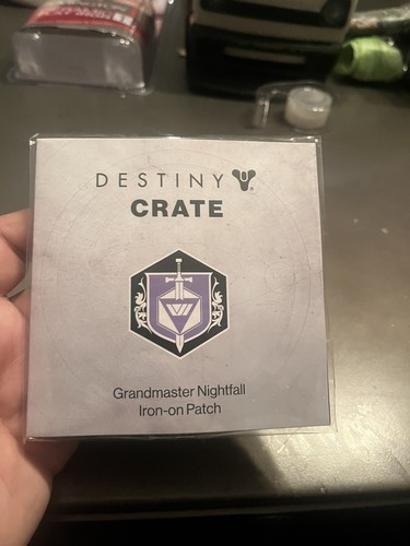 Destiny 2 Grandmaster Nightfall Iron On Patch Loot Crate Exclusive ...