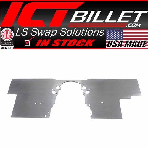ICT Billet LS Front Engine Plate (for 3rd Gen Camaro LS1 Swap 82-92 ...