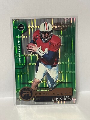 2001 Quantum Leaf Infinity Green Parallel Rookie #'d/75 - BEN LEARD | eBay