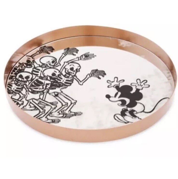 Disney Halloween Mickey Mouse Skeleton Dance Tray Silly Symphony NEW | eBay