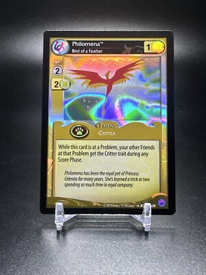 My Little Pony CCG Philomena Bird Of A Feather #207 UR Ultra Rare NM/M ...